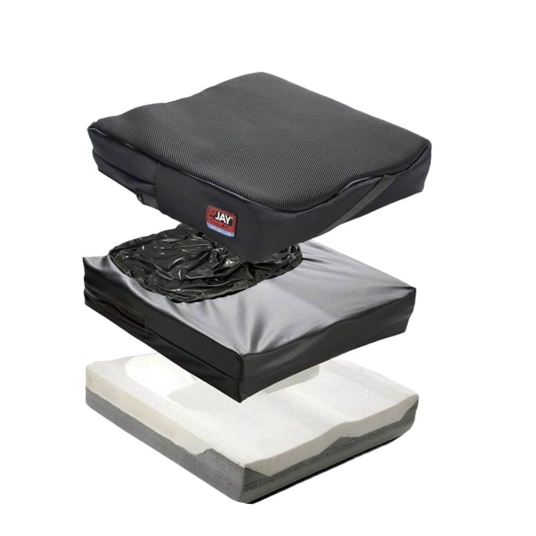 name jay balance fluid rollstuhlkissen mit flow fluid oder cryo fluid ...